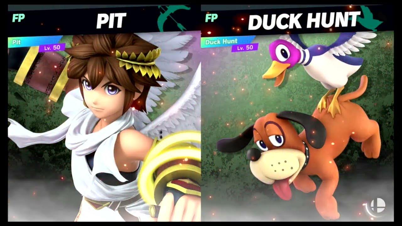 Super Smash Bros Ultimate Amiibo Fights – Pit vs the World #59 Pit vs Duck Hunt - YouTube
