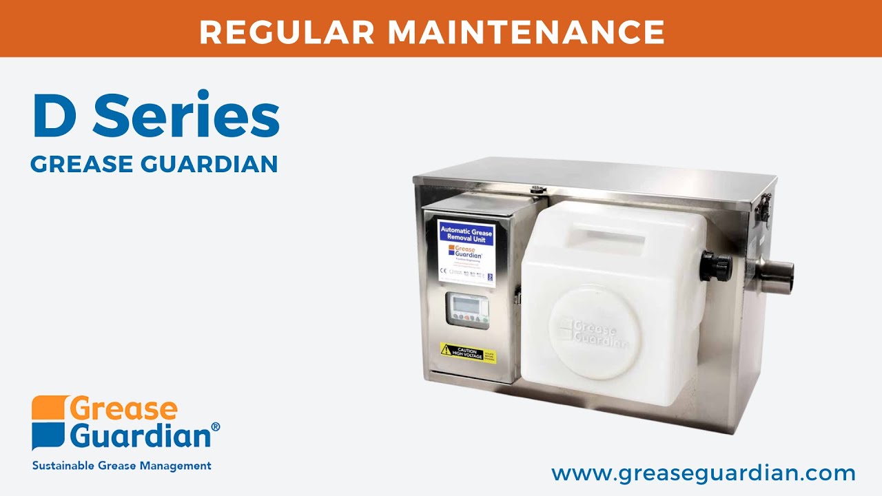Grease Guardian Regular Maintenance Tutorial - YouTube