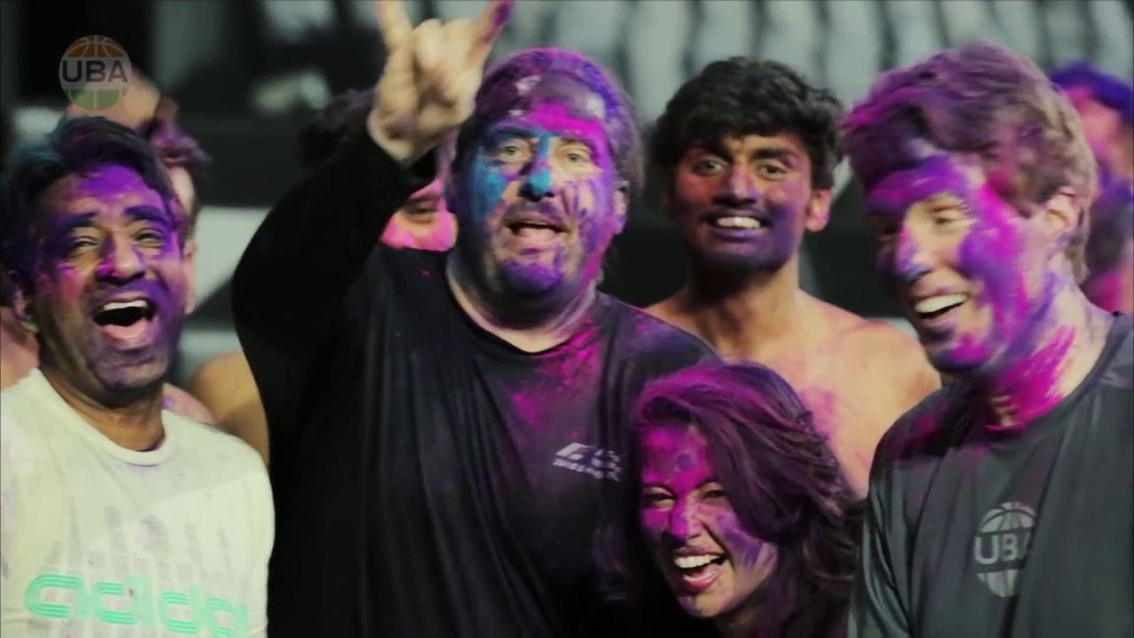 UBA India Halftime Show Live Music and HOLI Celebration - YouTube