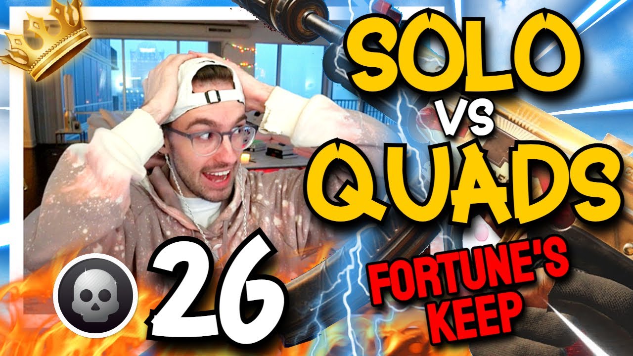 *NEW* Warzone 3 Joewo Drops 26 Kills! Solo VS Quads Fortune's Keep ...