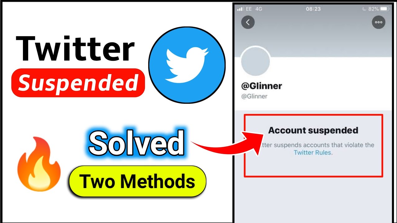 How to Unsuspend Twitter Account | Fix Twitter Account Suspended 2023 ...