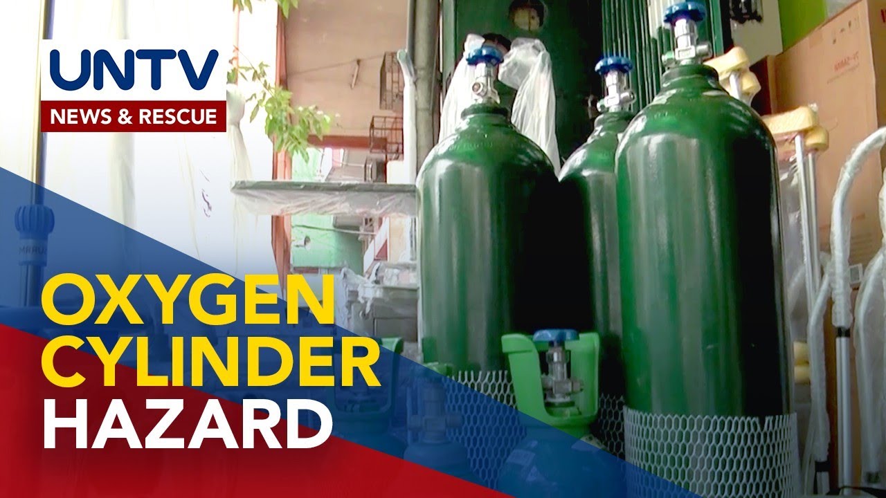 Improper storage of oxygen cylinders at home can do more harm - YouTube