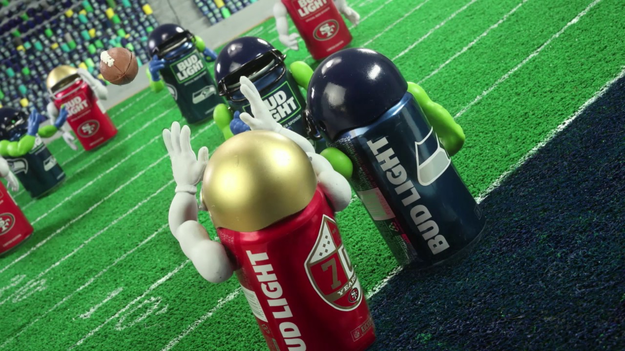 BudLight and Seattle Seahawks - The Immaculate Deflection - YouTube