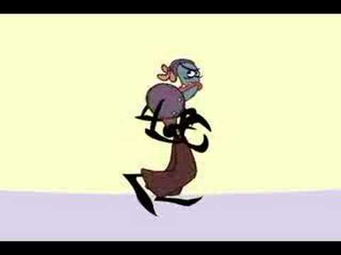 Flash walk cycle - YouTube