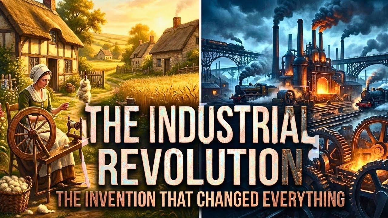 Sleepy History of The Industrial Revolution | The Invention that ...