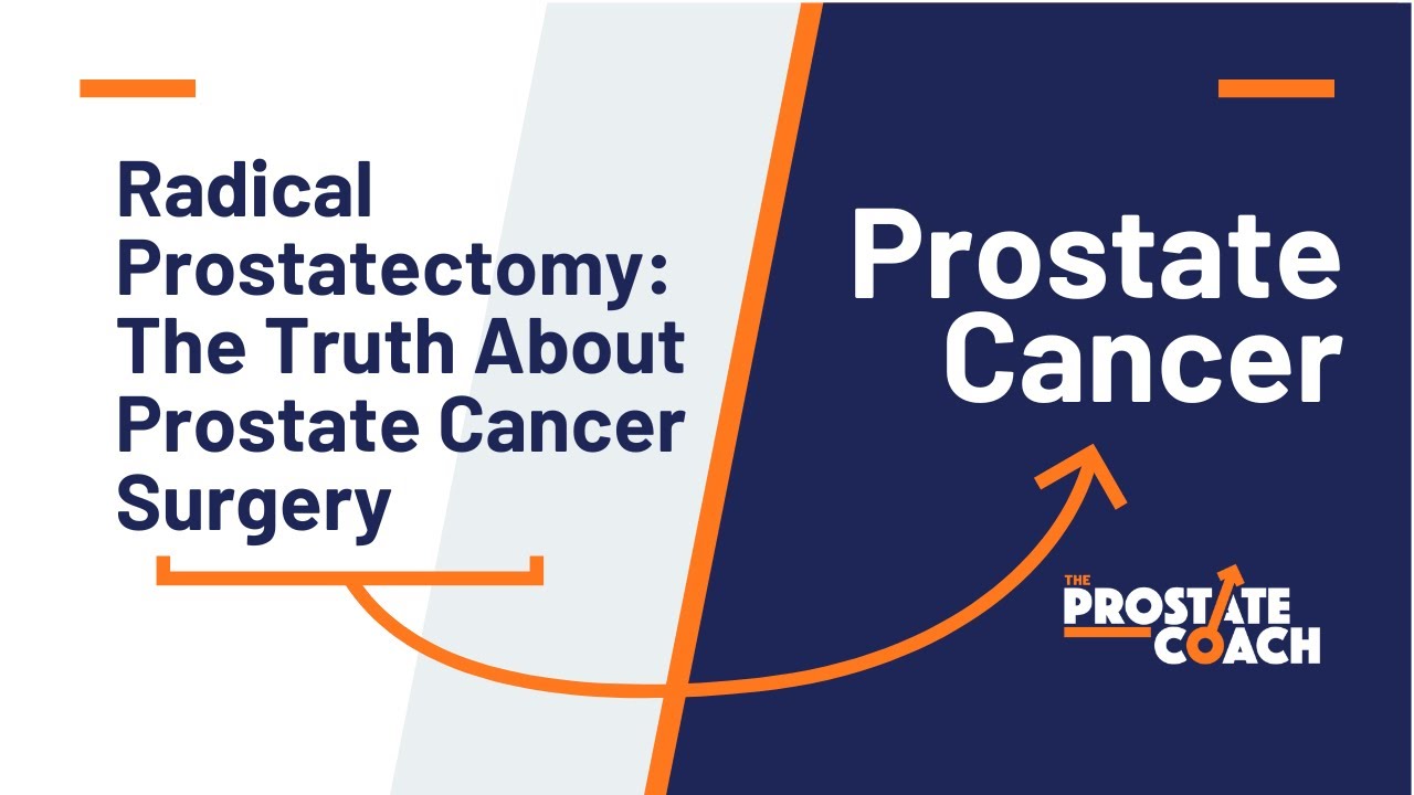 Radical Prostatectomy for prostate cancer - YouTube