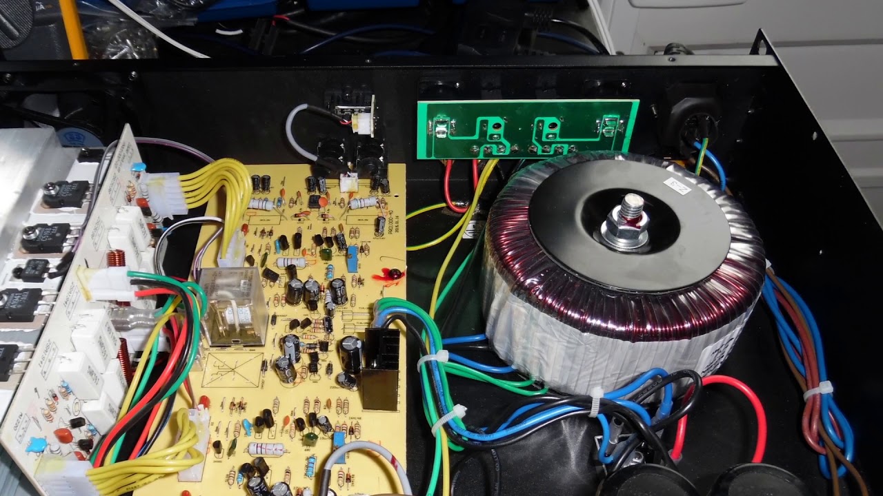 QTX Q1000 Power Amplifier Repair - YouTube
