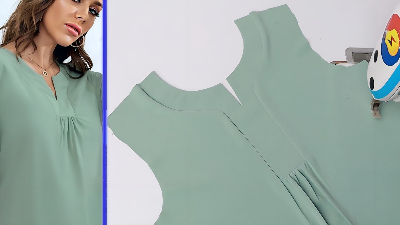 Beautiful neck design for sewing lovers | Women's collar design sewing ...