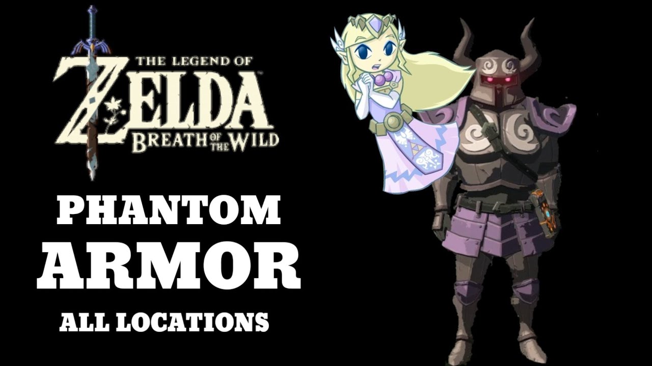 Phantom Armor ALL LOCATIONS BOTW - YouTube