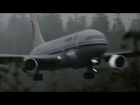 Air China Flight 129 - Crash Animation - YouTube