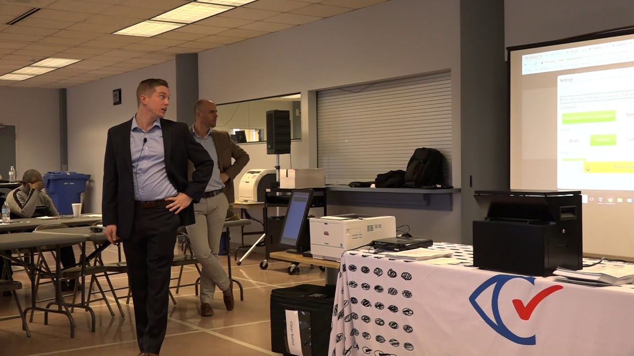 Public Demo of Vote Tabulation System - ClearBallot : Part 02 - YouTube