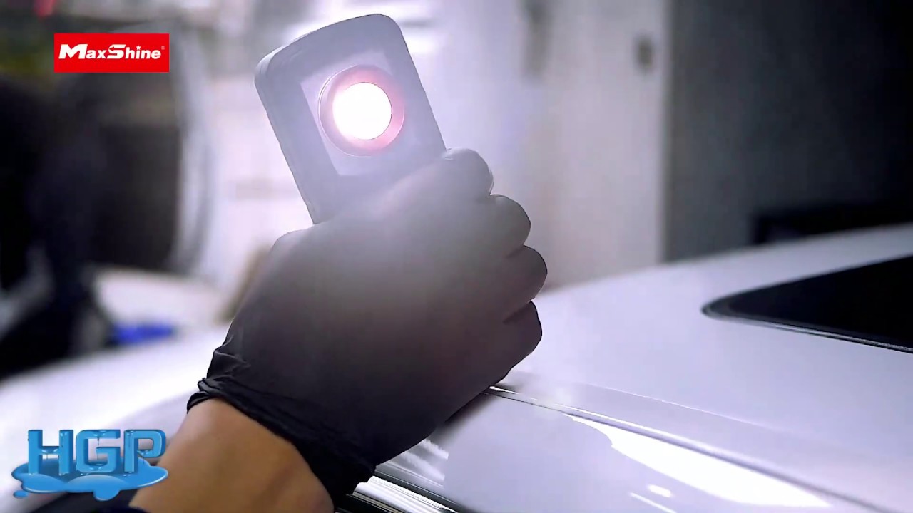 Đèn Led soi Detailing Swirl Finder Mini - Chăm sóc xe Maxshine - YouTube