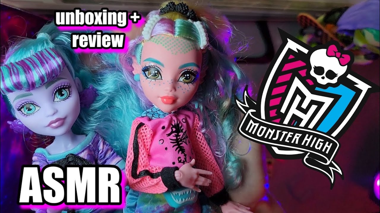 ASMR | 💀 "Creeptastic!" Unboxing & Review | G3 Monster High | Creepover ...