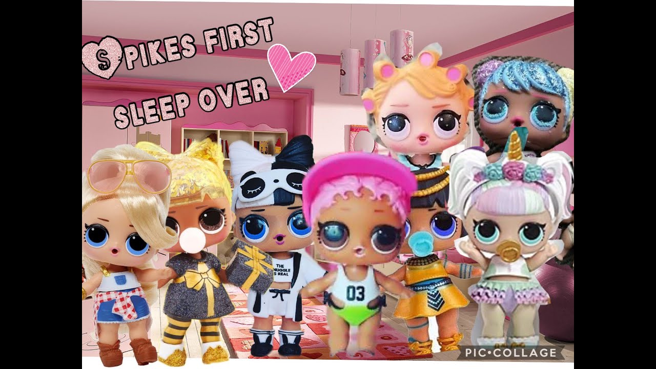 Spikes first sleepover part 1//pharaoh babe’s mysterious surprises//LOL ...