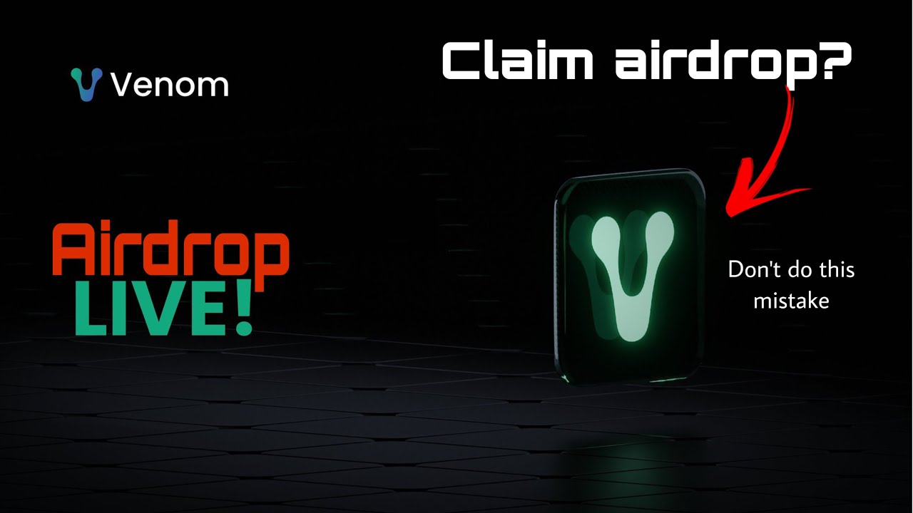 How to claim venom airdrop? | Venom airdrop update | Grass airdrop ...