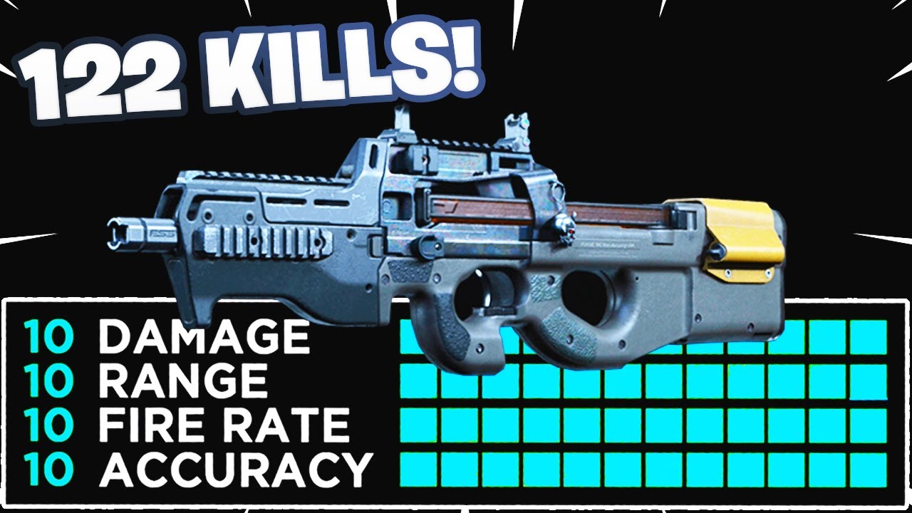 *NO RECOIL* 122 KILL P90 CLASS SETUP in COD MW... (BEST P90 CLASS SETUP ...