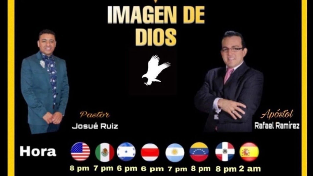 LA IMAGEN DE DIOS / Apóstol Rafael Ramirez / poderoso tiempo hoy / LIVE ...