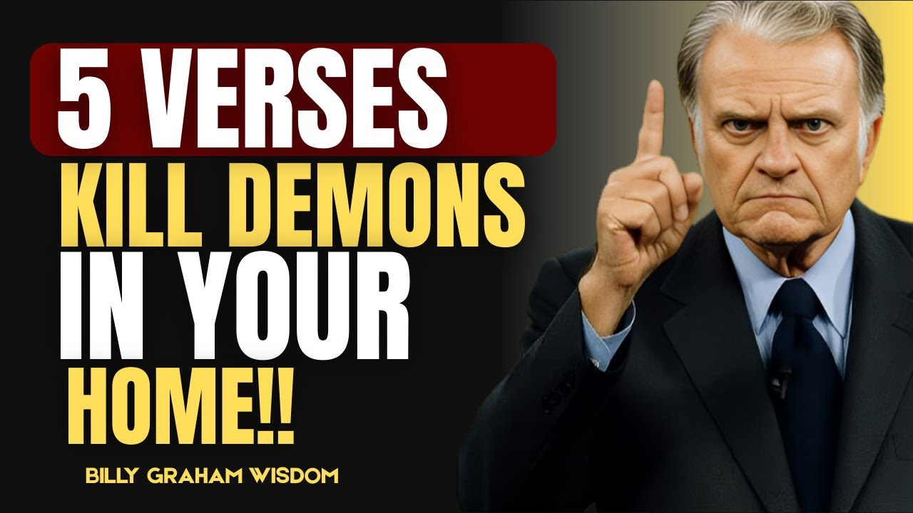 Billy Graham Powerful Sermon: The Devil HATES These 5 Scriptures—Use ...