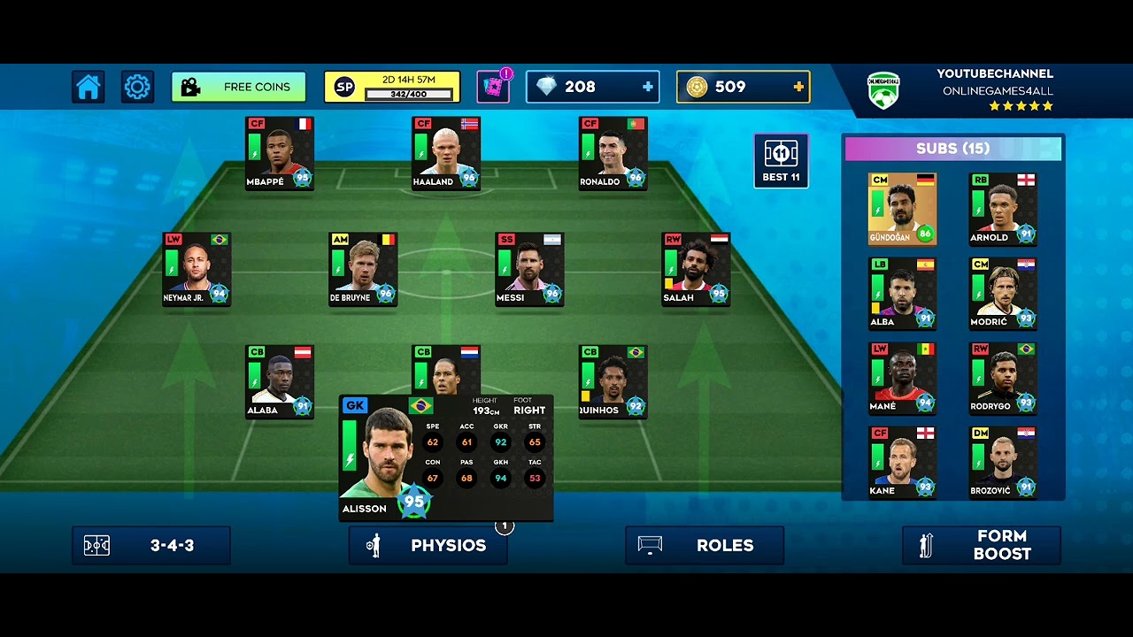 Legends Football Team| Dream Team of Dream League Live Android Gameplay ...