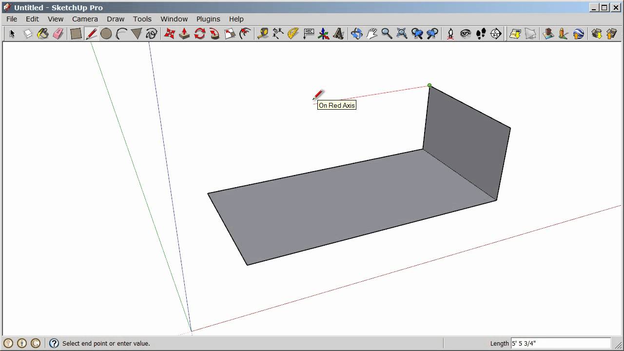 EDU SketchUp Basics_Ch03 Creating Geometry 2/2 - YouTube