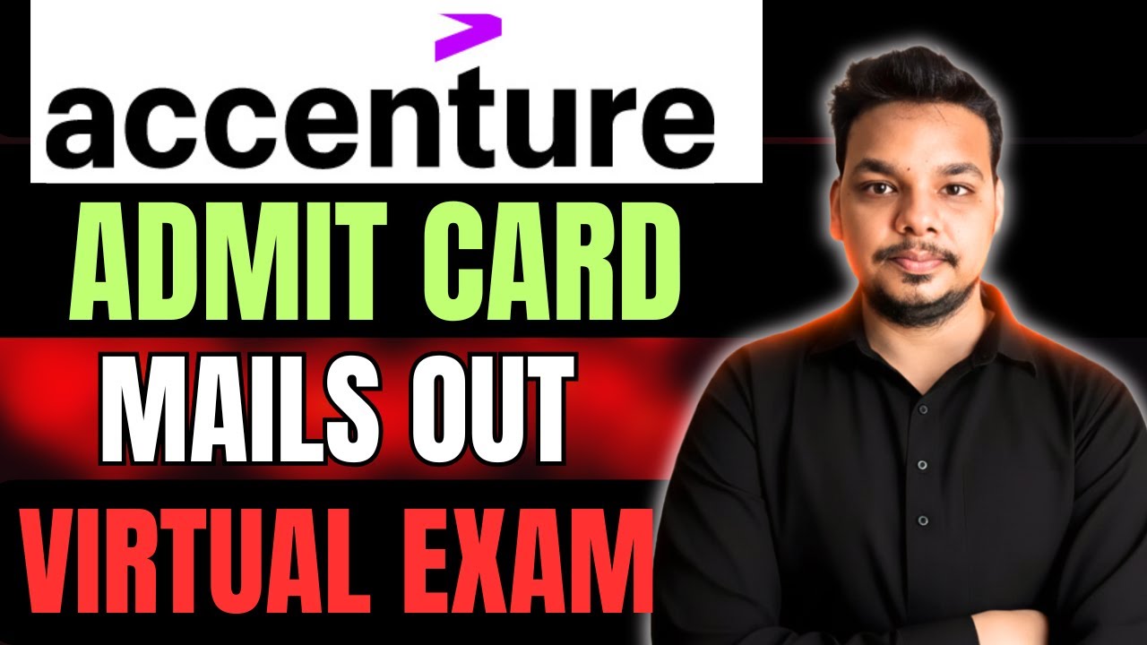 Accenture Hiring 2025 | Admit Cards | Accenture Admit Card & Assessment ...