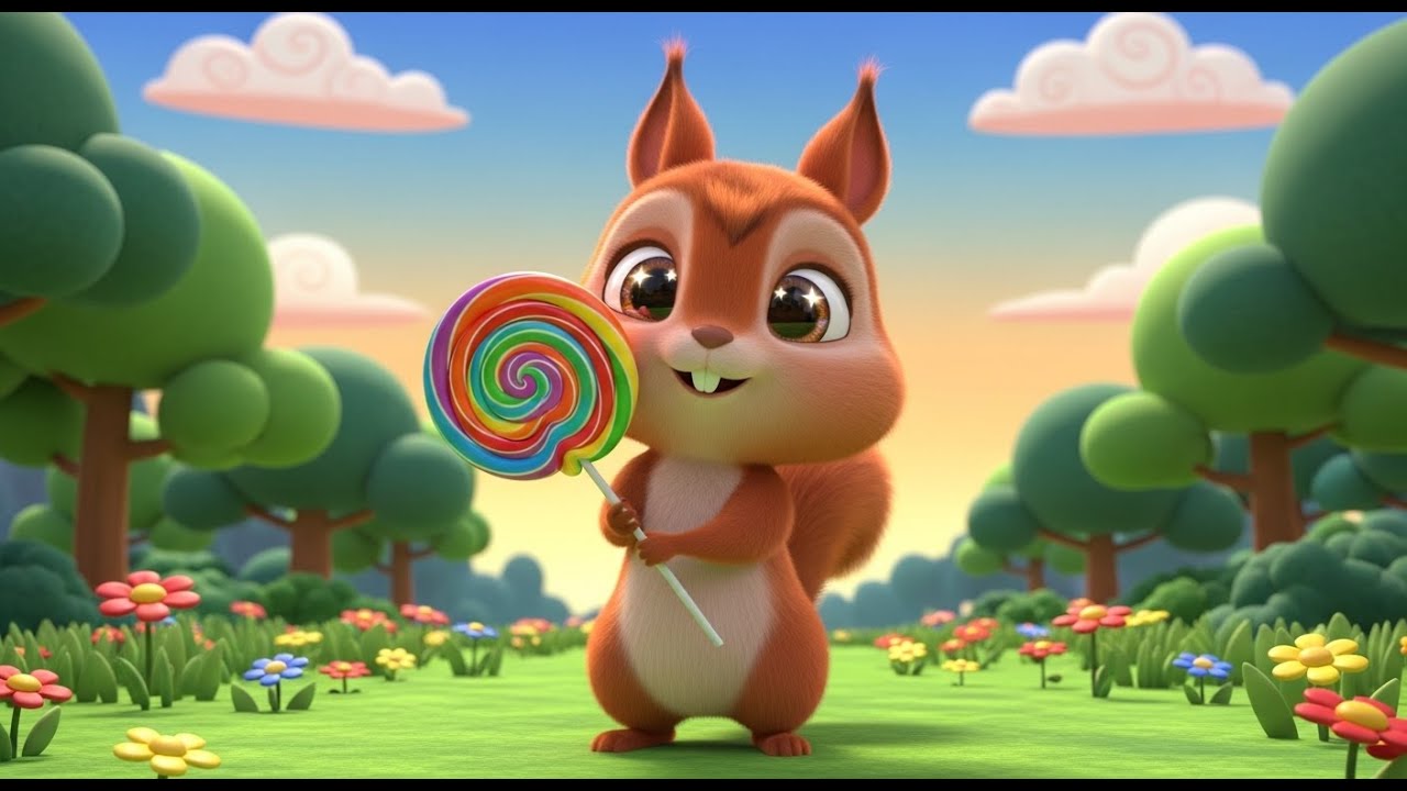 La Ardilla Que Amaba Las Piruletas | Mejores Rimas Infantiles y ...