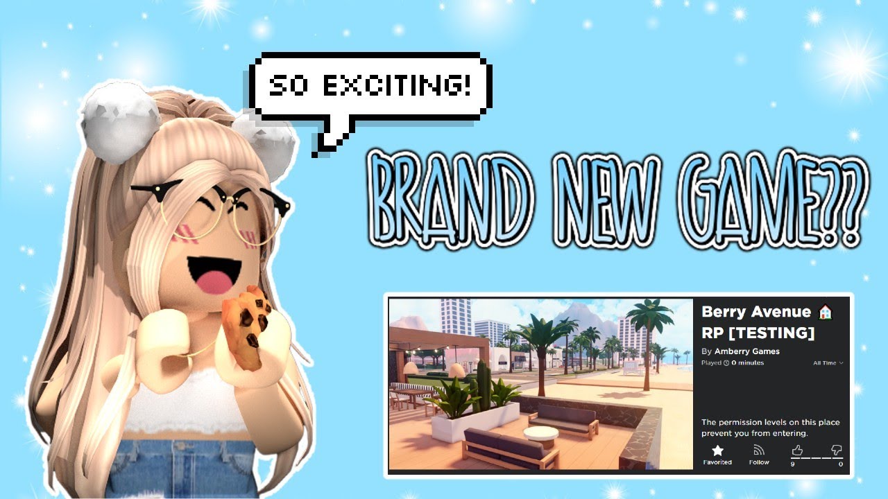 THIS YOUTUBER IS **MAKING A GAME** || Roblox Amberry News - YouTube