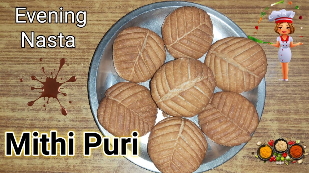 Mithi puri recipe | Ate ki mithi puri | kaise banaye mithi puri - YouTube