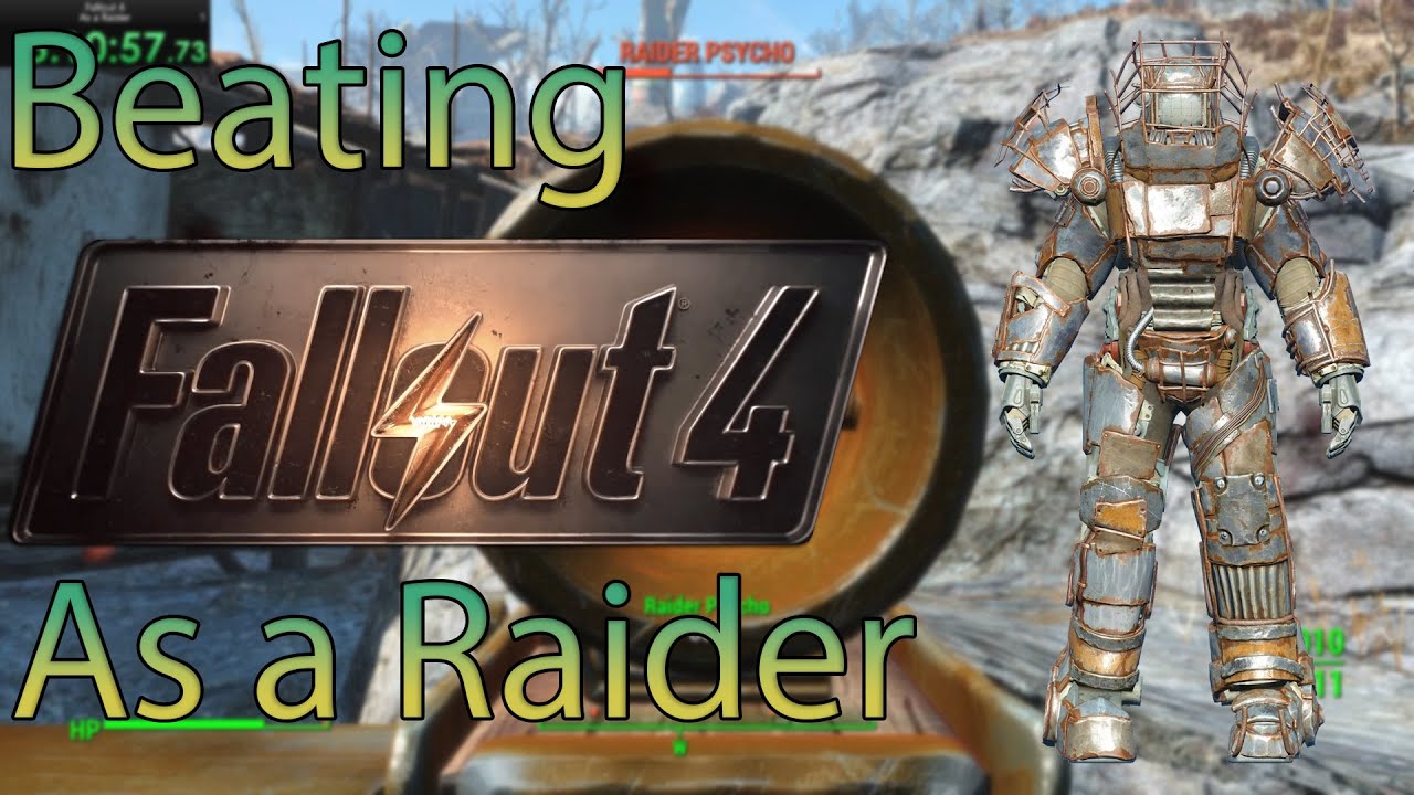 Can You Beat Fallout 4 as a Raider? - YouTube