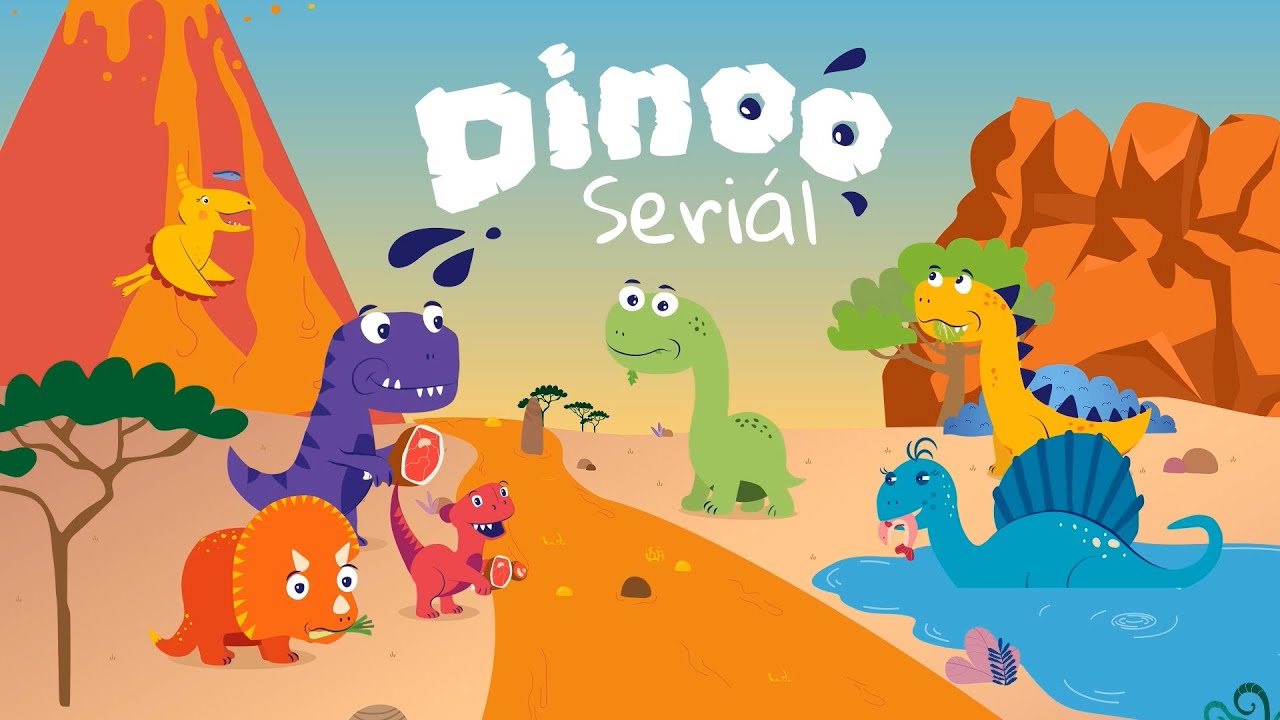 Dinosauři pro děti | Dinoo ostrov | Pohádky pro děti - YouTube