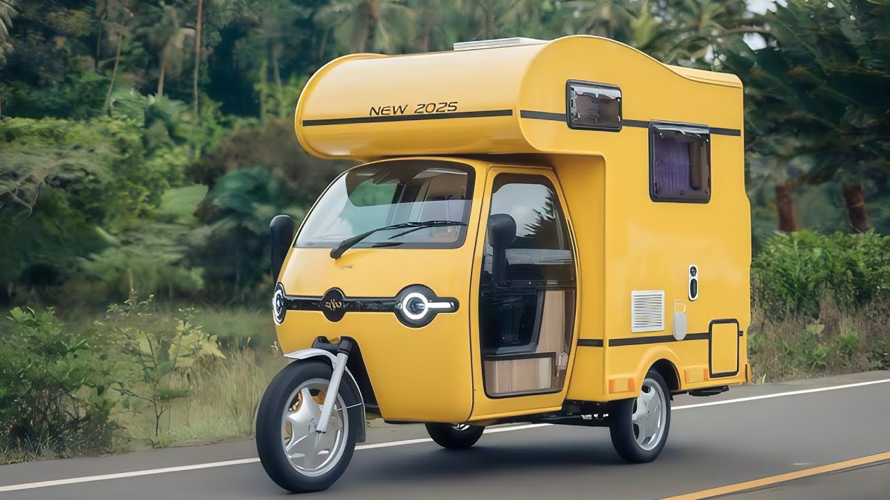 This 3-Wheeled RV Camper Will Blow Your Mind | 2026 Model Tour - YouTube