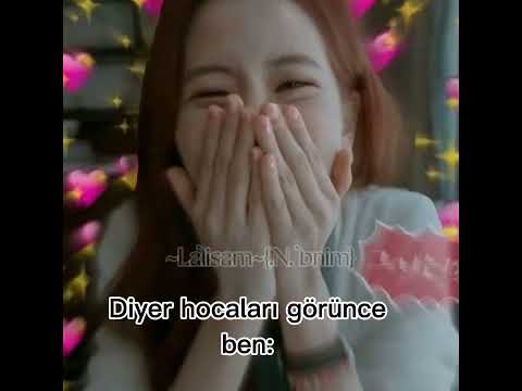 Kimya hocasını görünce ben:/
