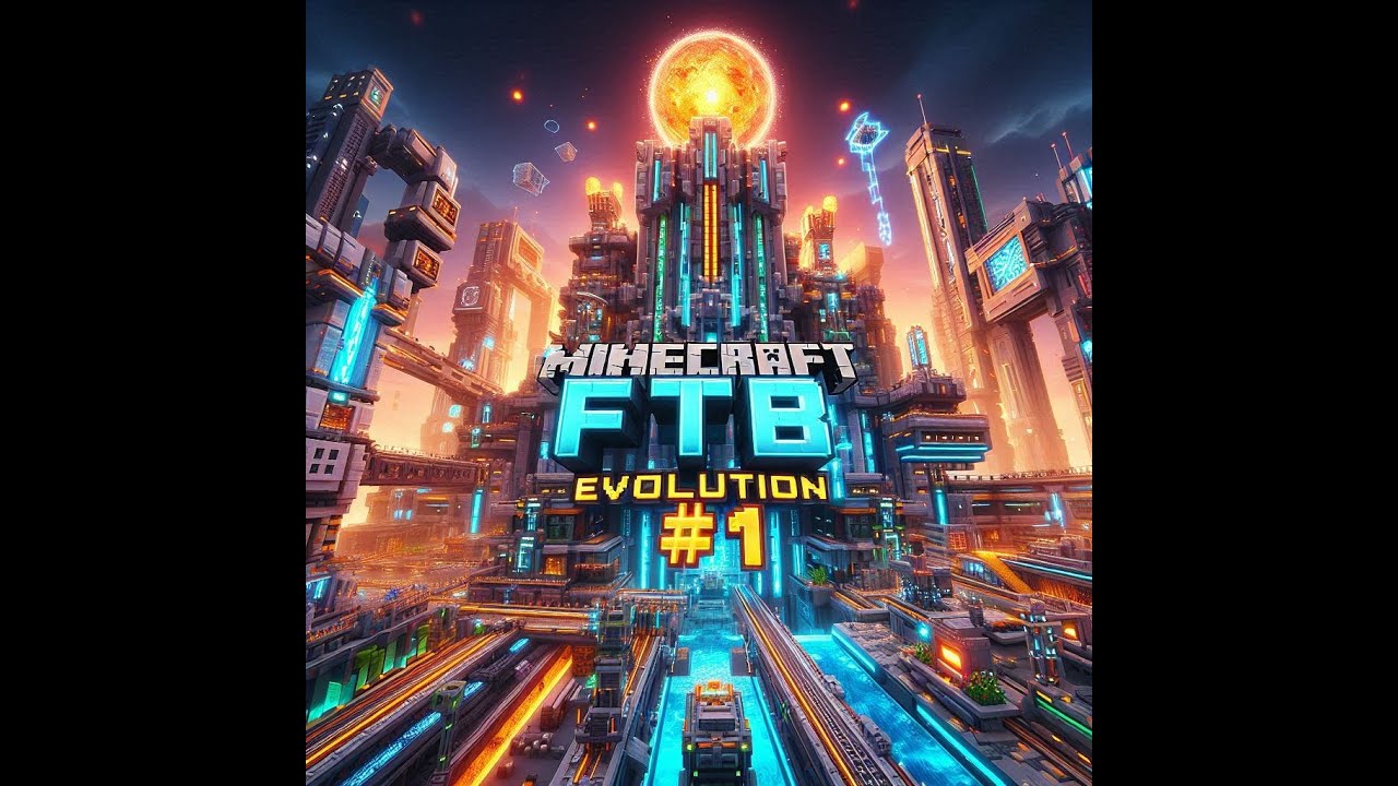 Minecraft FTB Evolution #1 – Projektstart & Erste Pläne! 🚀 (Deutsch/German) - YouTube