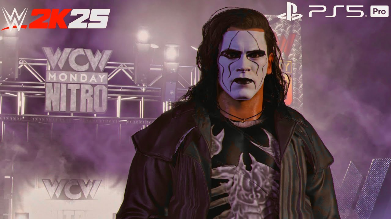 WWE 2K25 Sting Entrance & Finisher | PS5 PRO 4K - YouTube