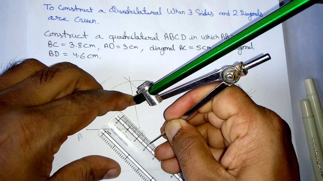 construction of quadrilateral - YouTube