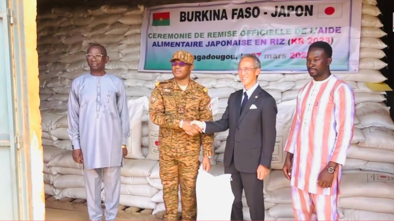 Burkina Faso: Japan Food Aid | humanitarian assistance … - YouTube