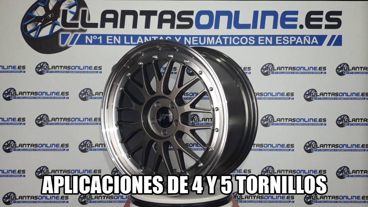 LLANTAS JAPAN RACING JR23 HYPER GRAY LLANTASONLINE.ES - YouTube