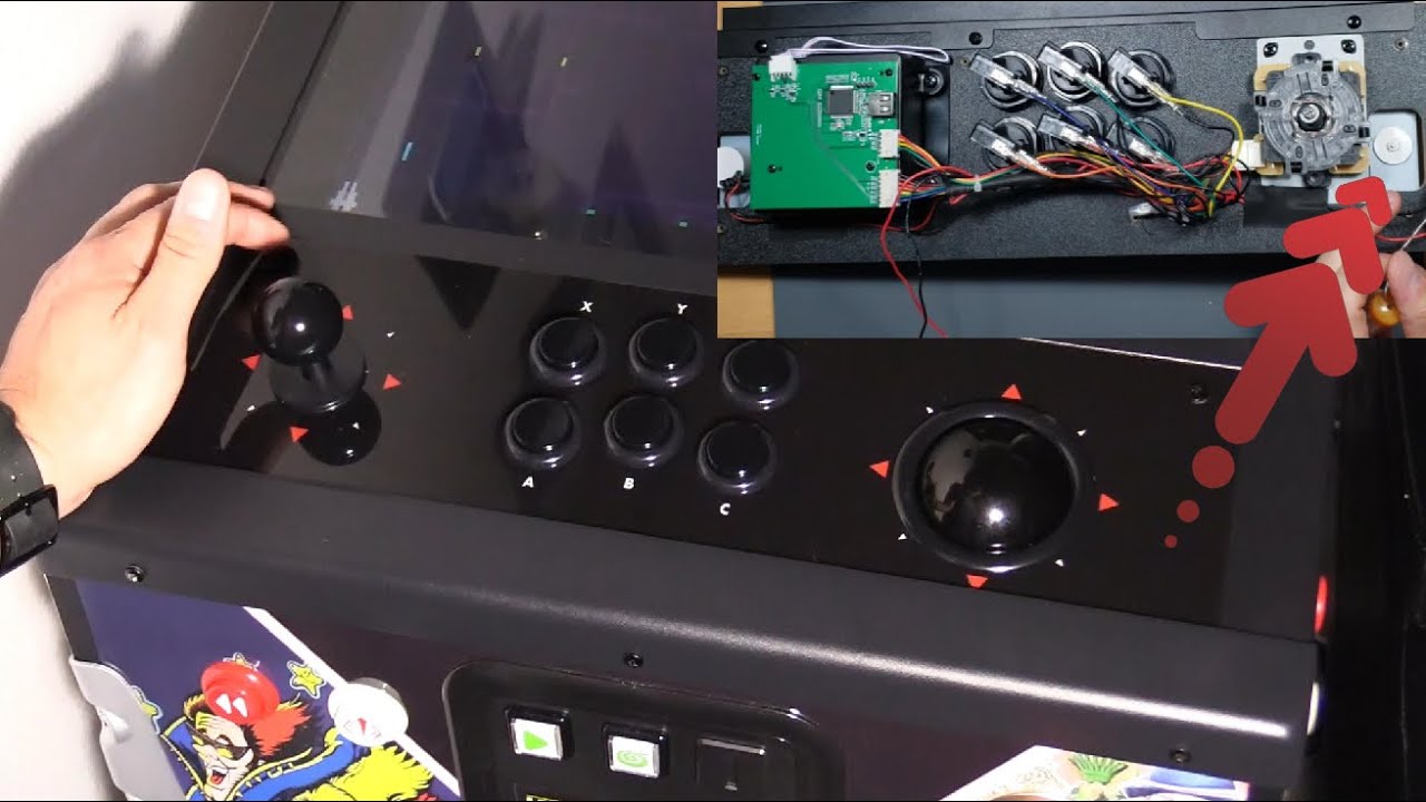 How to Mod Legends Pinball Control Deck to Play Vertical Games - YouTube