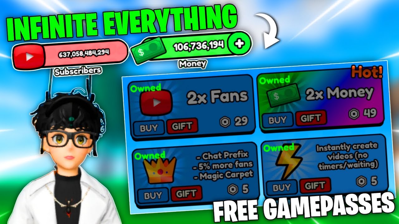 [ OP ] Roblox Infinite Money 💸 & Others Script ~ Unlock Every ...