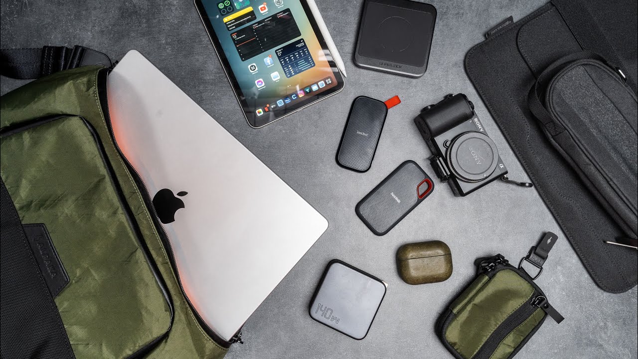 Everyday Tech Carry? Alpaka Gear | Deltahub bags. - YouTube