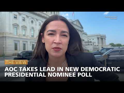 AOC Takes Lead In New Democratic Presidential Nominee Poll | The View