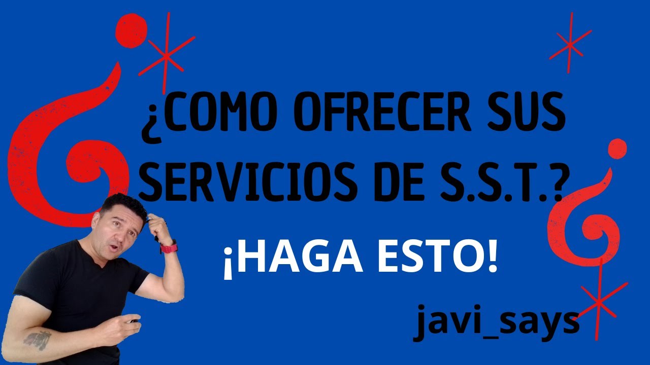 ¡5 Secretos para OFRECER SERVICIOS de SST! - YouTube