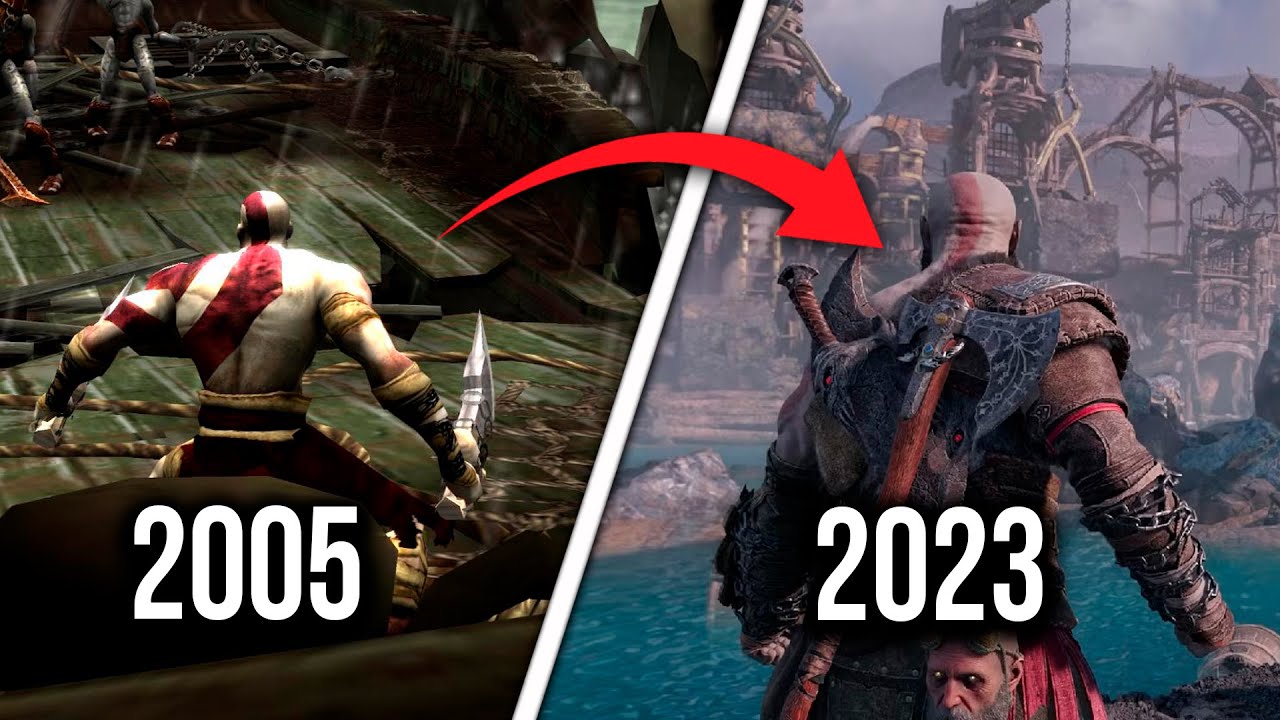 THE INCREDIBLE EVOLUTION OF GOD OF WAR GAMES (2005 - 2025) - YouTube