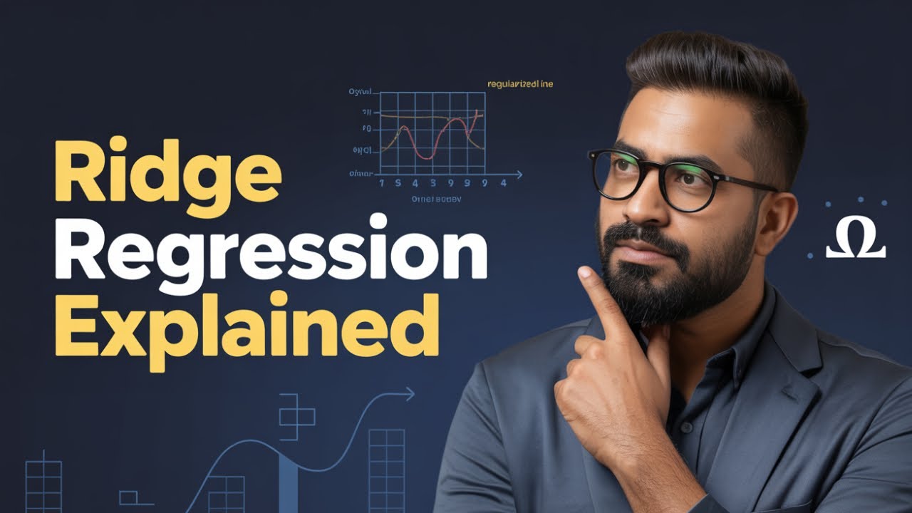 Ridge Regression Explained with Intuition & Code | Machine Learning in Hindi - YouTube