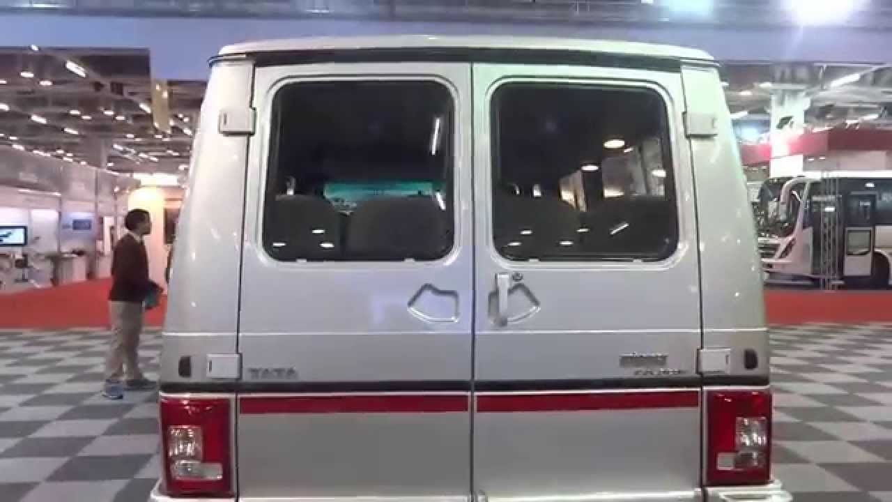 Tata Motors Winger DICOR BS4 at Bus & Special Vehicle Show - YouTube