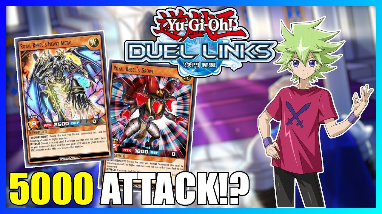 Heavy Metal Hostility!! | Rush Duel Links Deck Profile: Royal Rebels ...