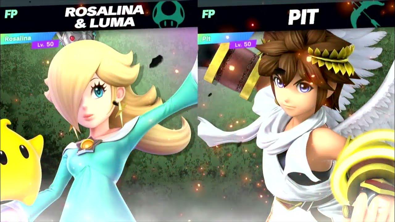 Super Smash Bros Ultimate Amiibo Fights – Rosalina vs the World #28 Rosalina vs Pit - YouTube