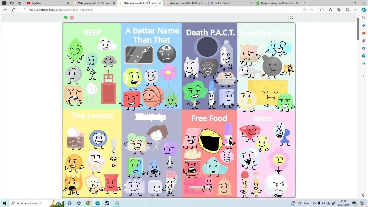 bfb and tpot viewer voting part 10 - YouTube