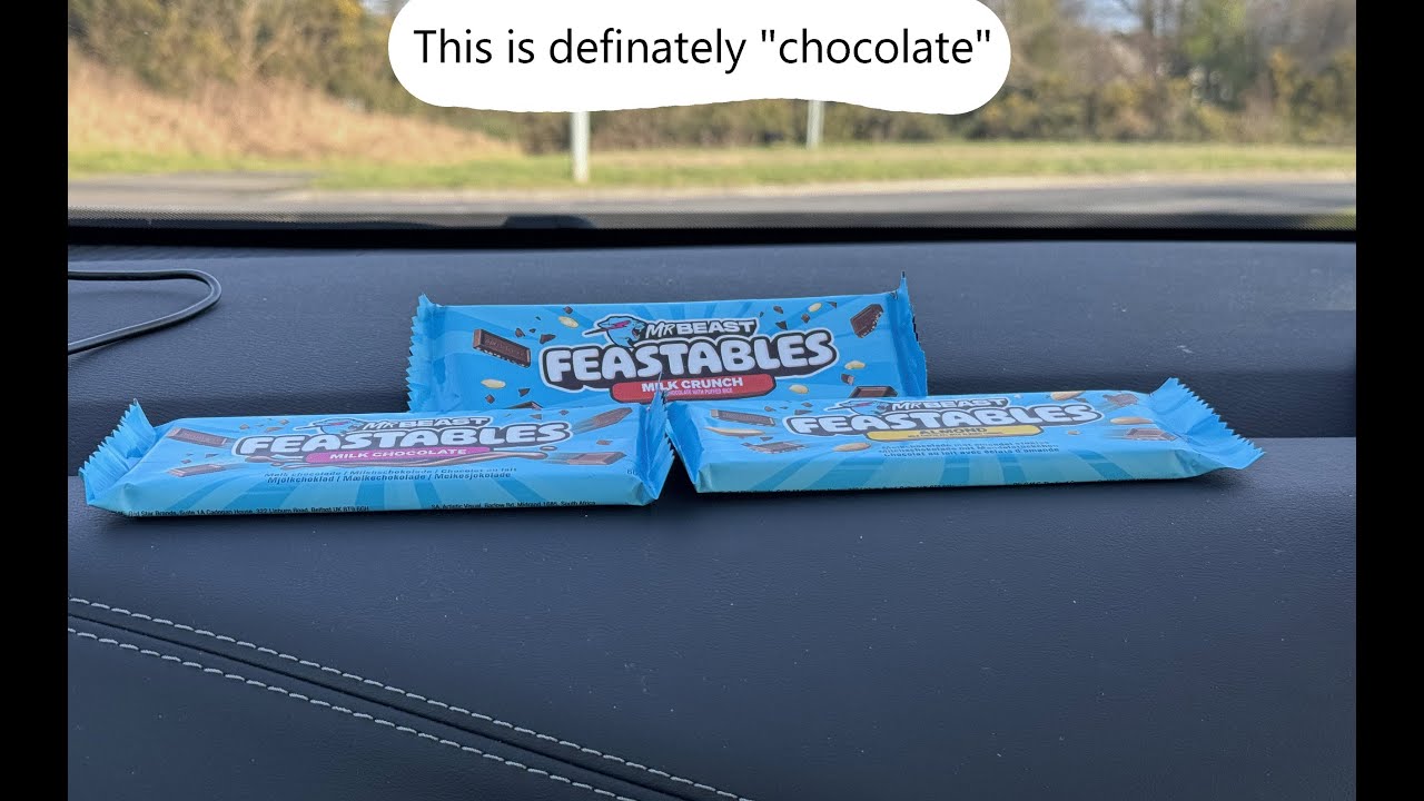 Feastables taste test. It was an interesting experience. - YouTube