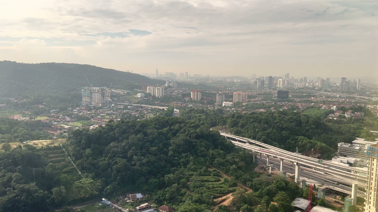 Partial City View Partial Tree View from MYEG Tower | Penchala Link ...
